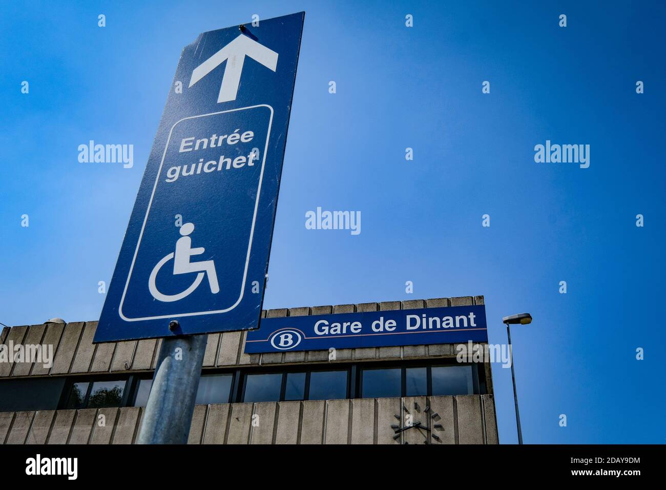 Illustration picture shows the railway station in Dinant, Wednesday 27 ...