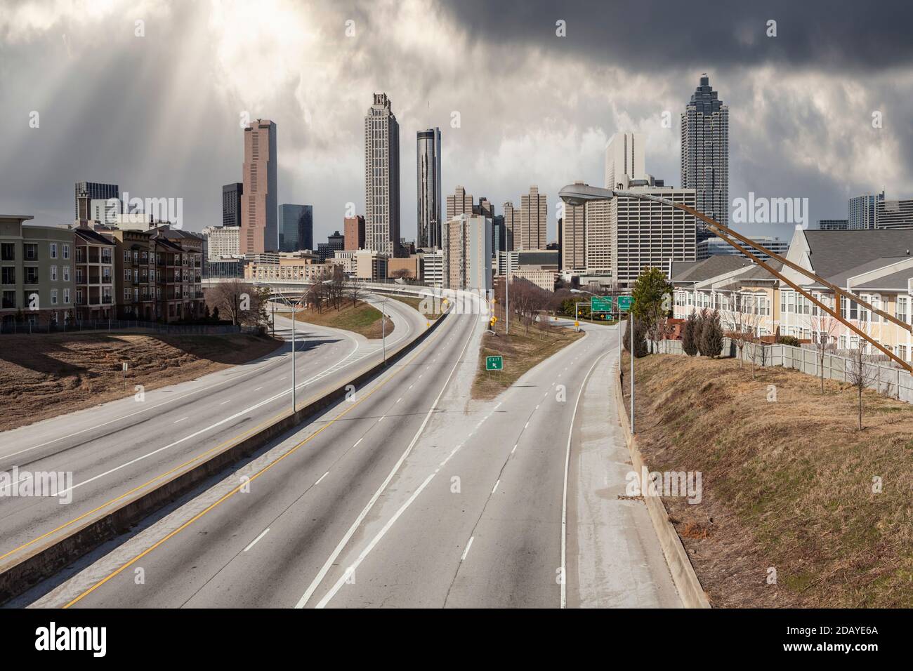 Downtown atlanta georgia hi-res stock photography and images - Alamy