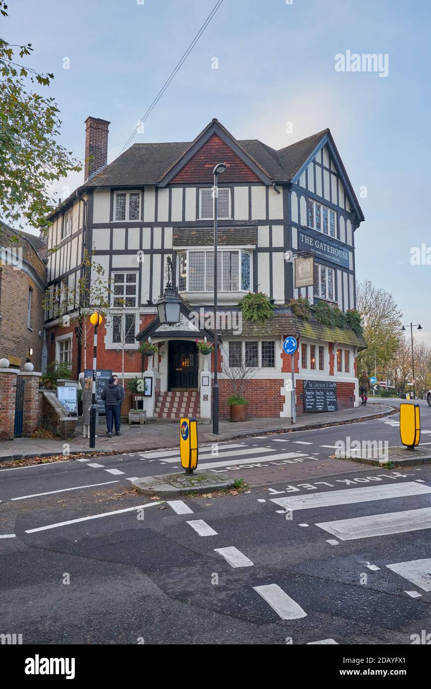 the gatehouse highgate london Stock Photo - Alamy