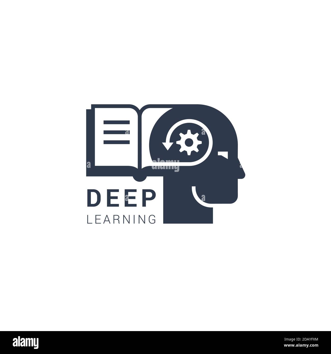 Vector image of deep learning can be both digital and modern methods of ...