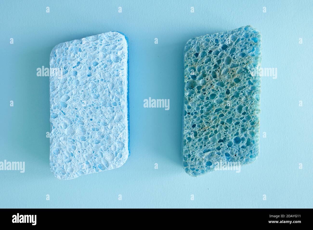 studio photo of a cleaning scourer Stock Photo - Alamy