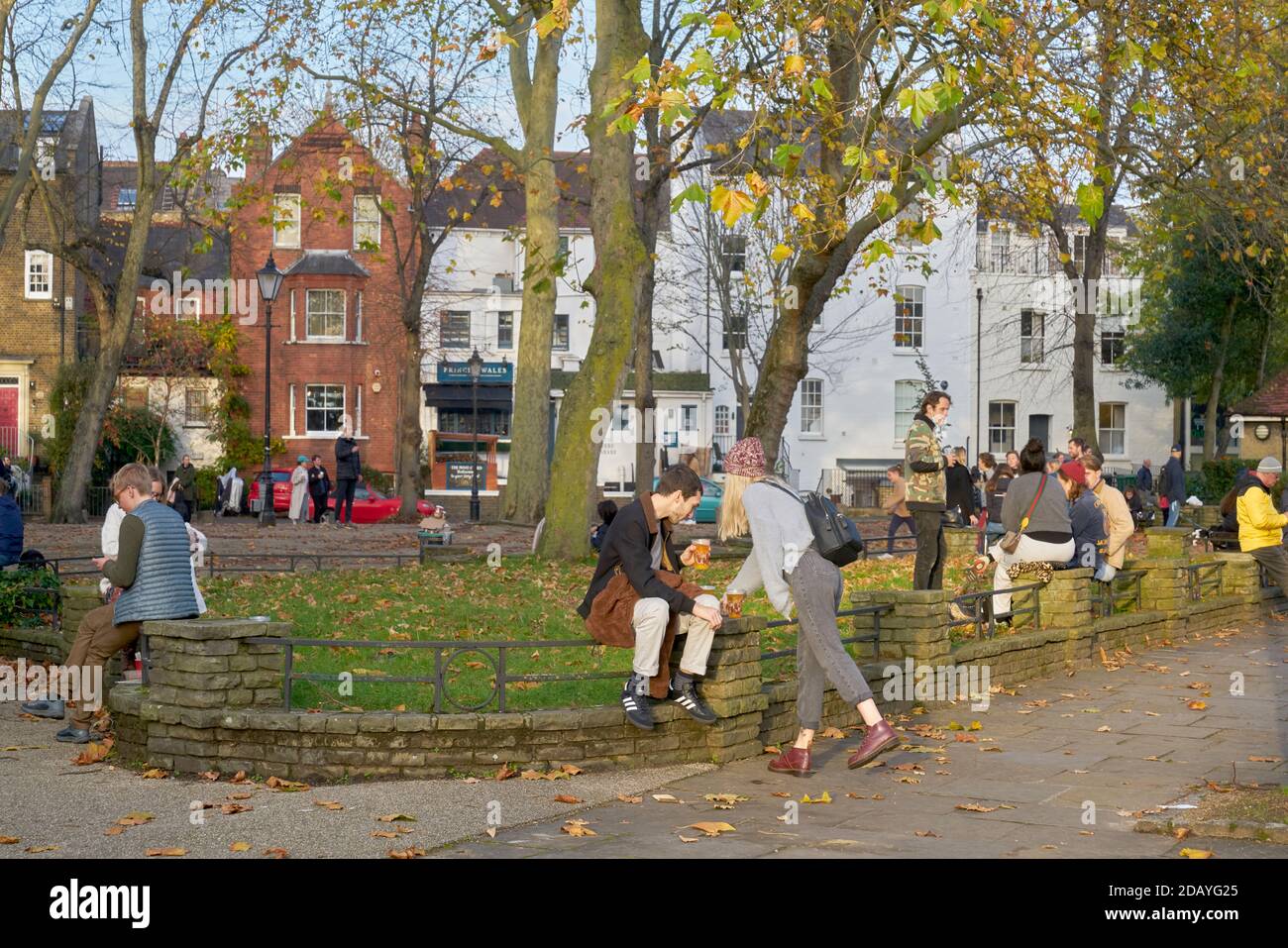 pond square highgate Stock Photo - Alamy