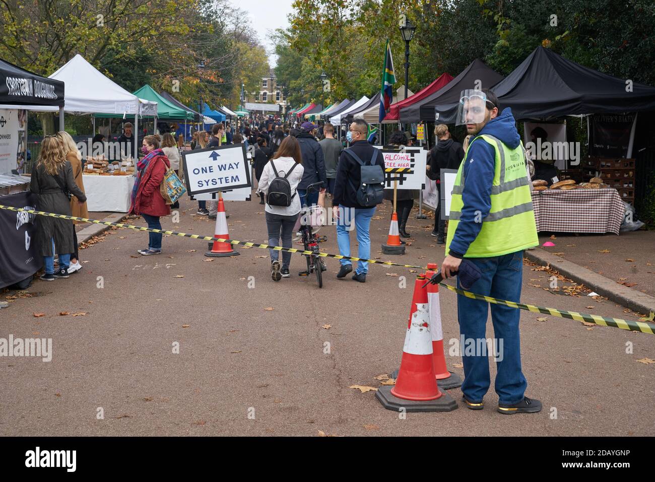 victoria park East London Sunday Market Stock Photo - Alamy