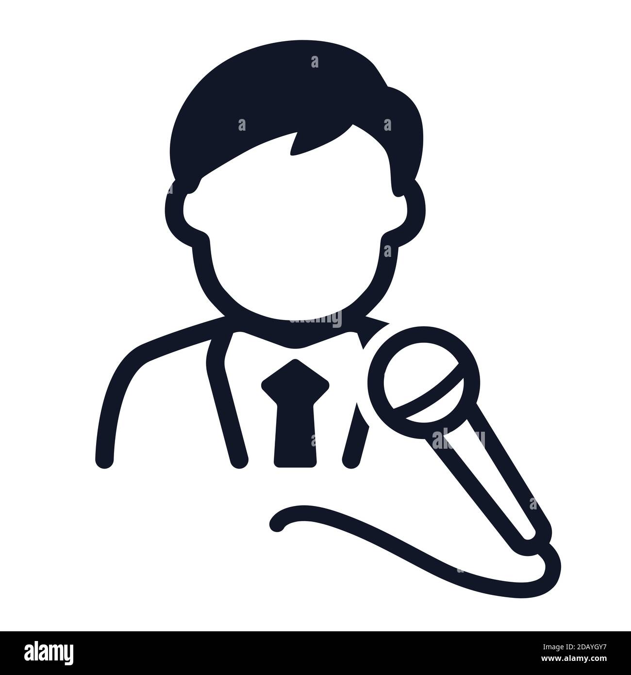 Interview vector vectors hi-res stock photography and images - Alamy