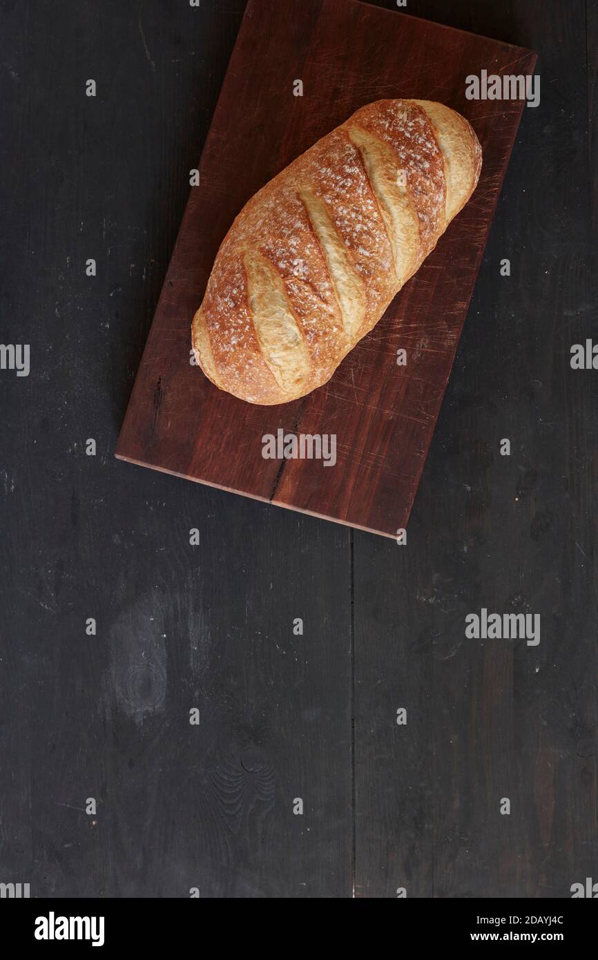 A studio photo of a loaf of Bread Stock Photo - Alamy