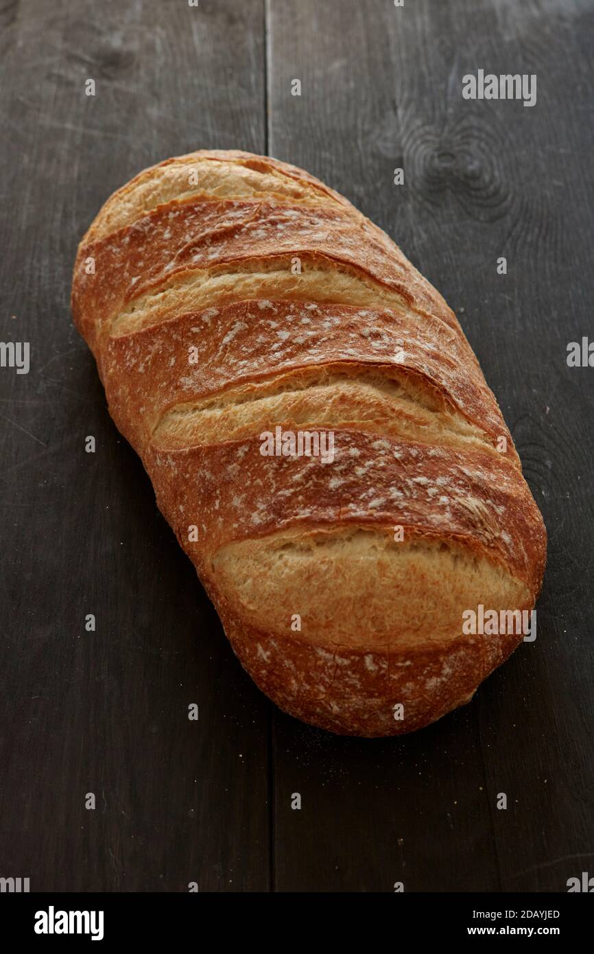 A studio photo of a loaf of Bread Stock Photo - Alamy