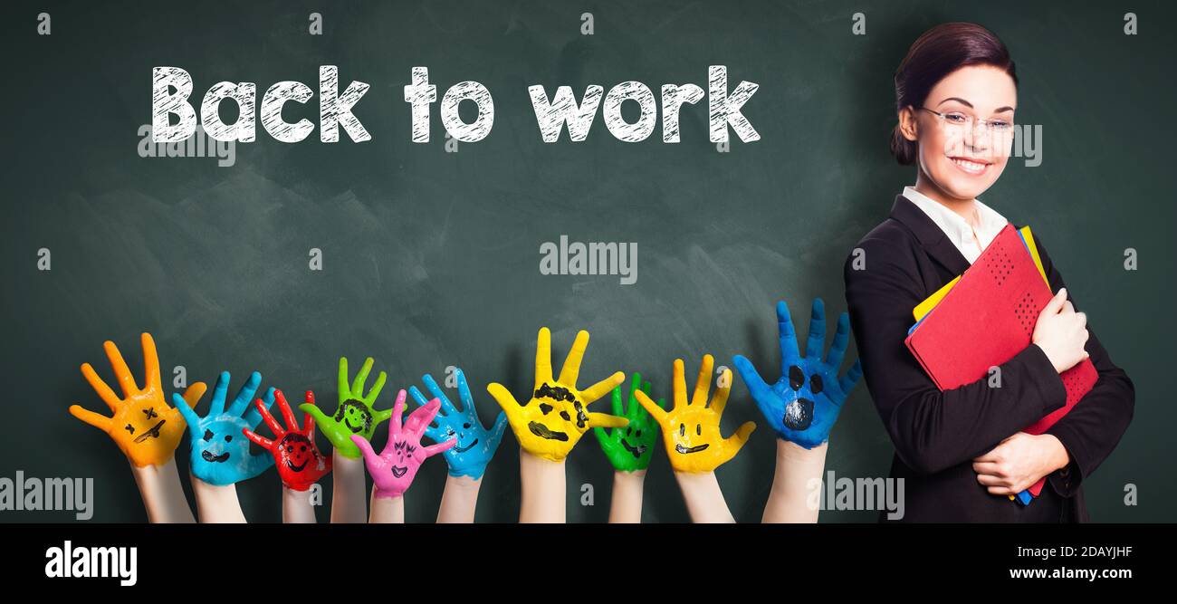 Back to school smileys hi-res stock photography and images - Alamy