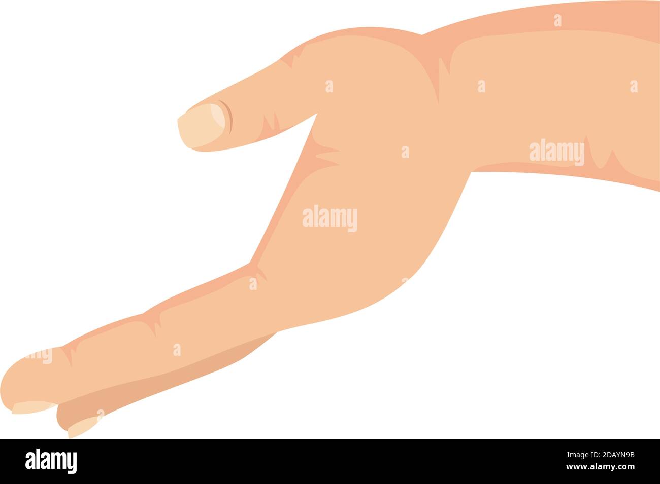 Hands receiving gift Stock Vector Images - Alamy