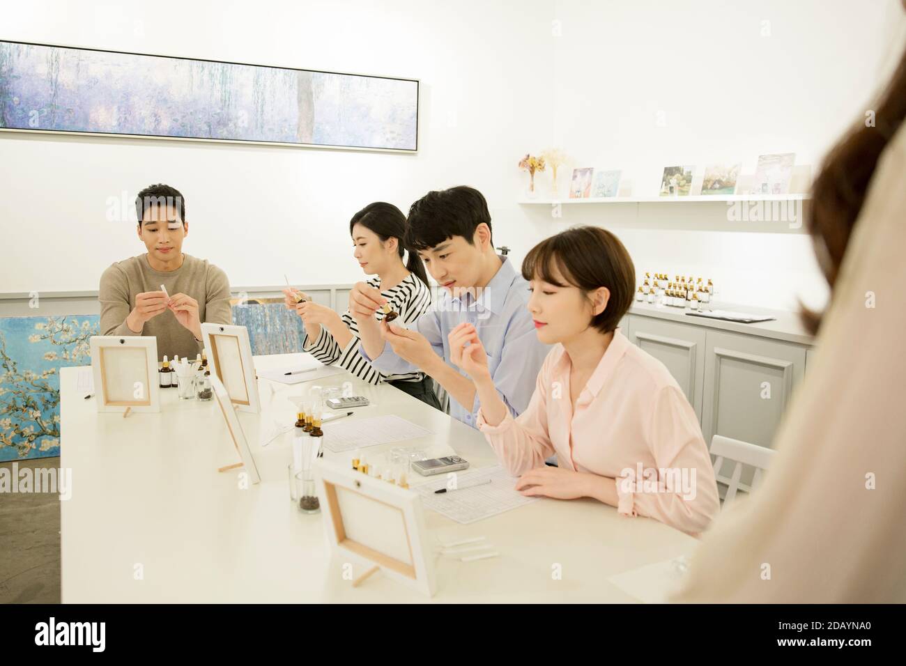 Making perfumes class, DIY concept 012 Stock Photo - Alamy