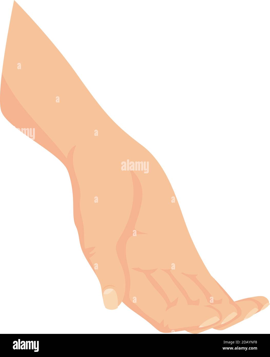 Hands receiving gift Stock Vector Images - Alamy