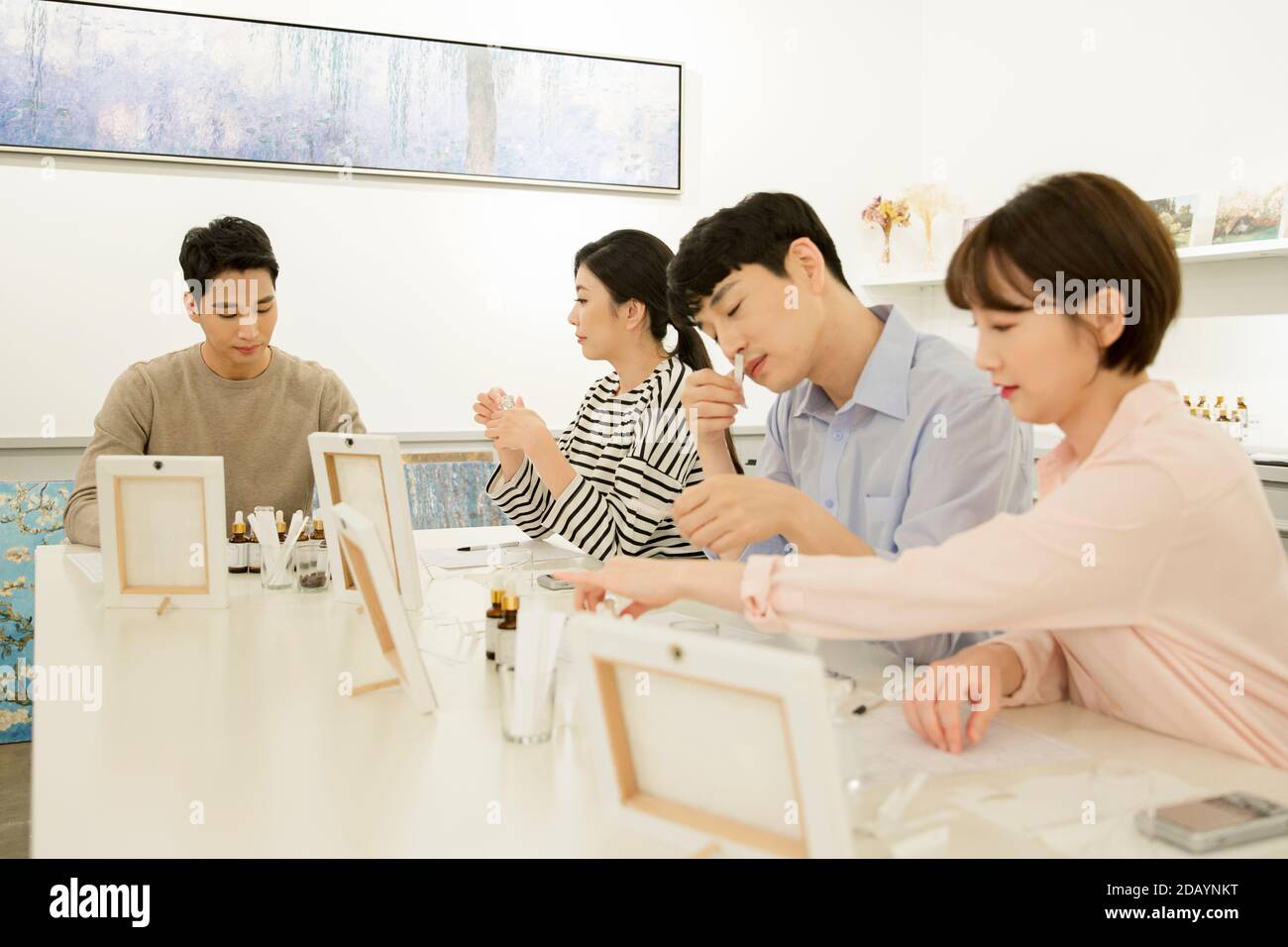 Making perfumes class, DIY concept 018 Stock Photo - Alamy