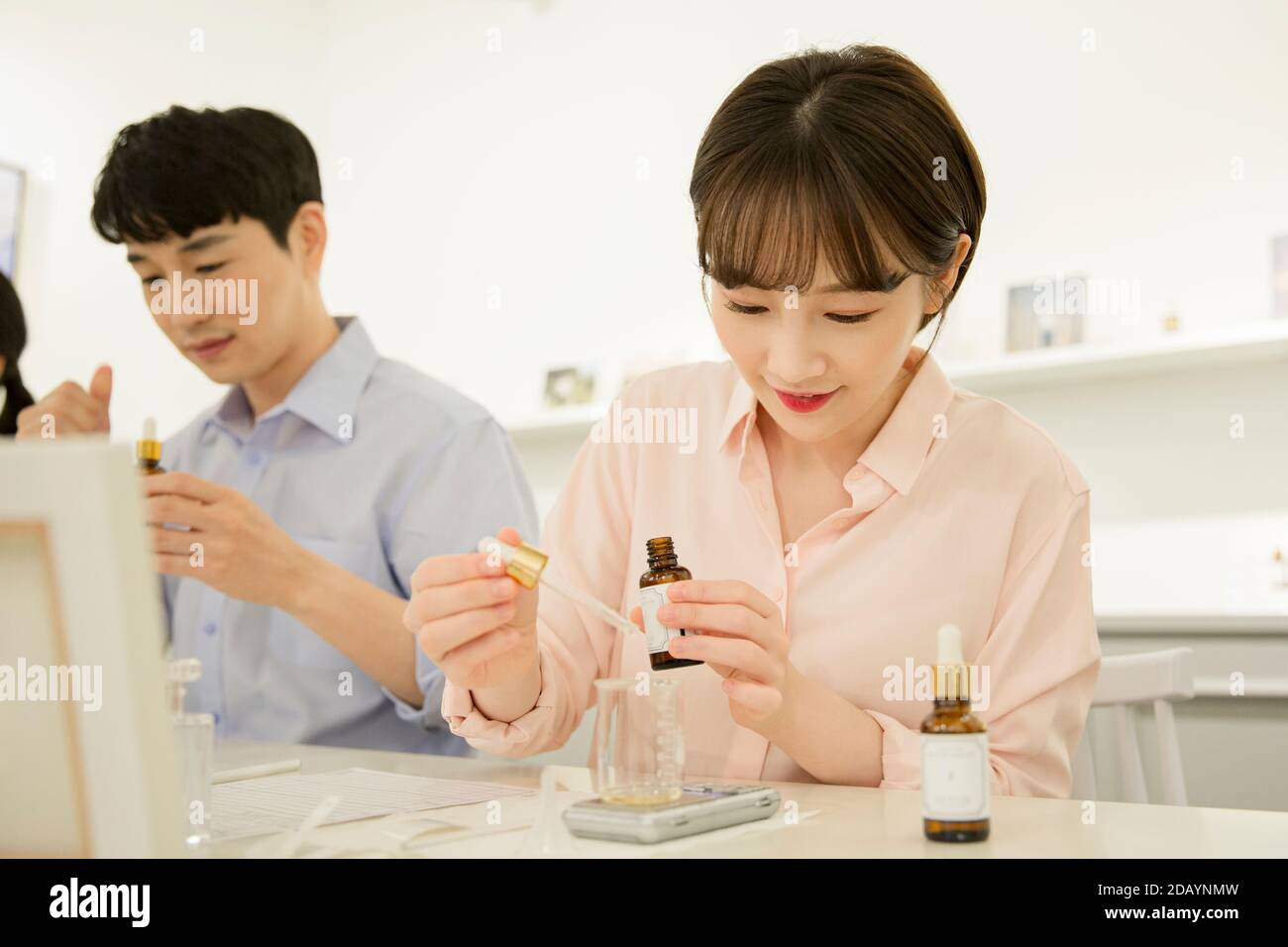Making perfumes class, DIY concept 019 Stock Photo - Alamy