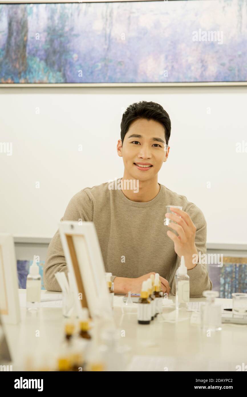 Making perfumes class, DIY concept 028 Stock Photo - Alamy