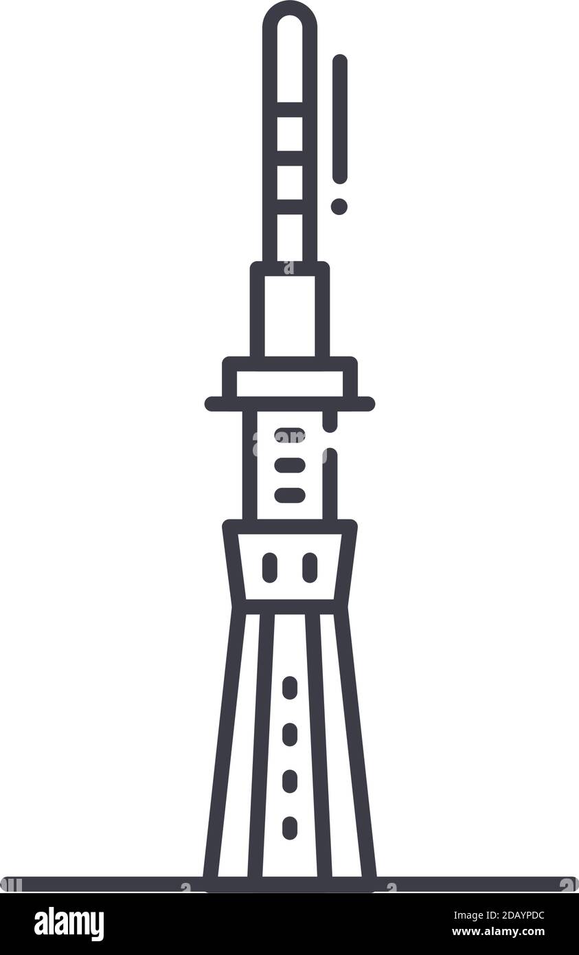 Sashimi line icon asian Stock Vector Images - Alamy