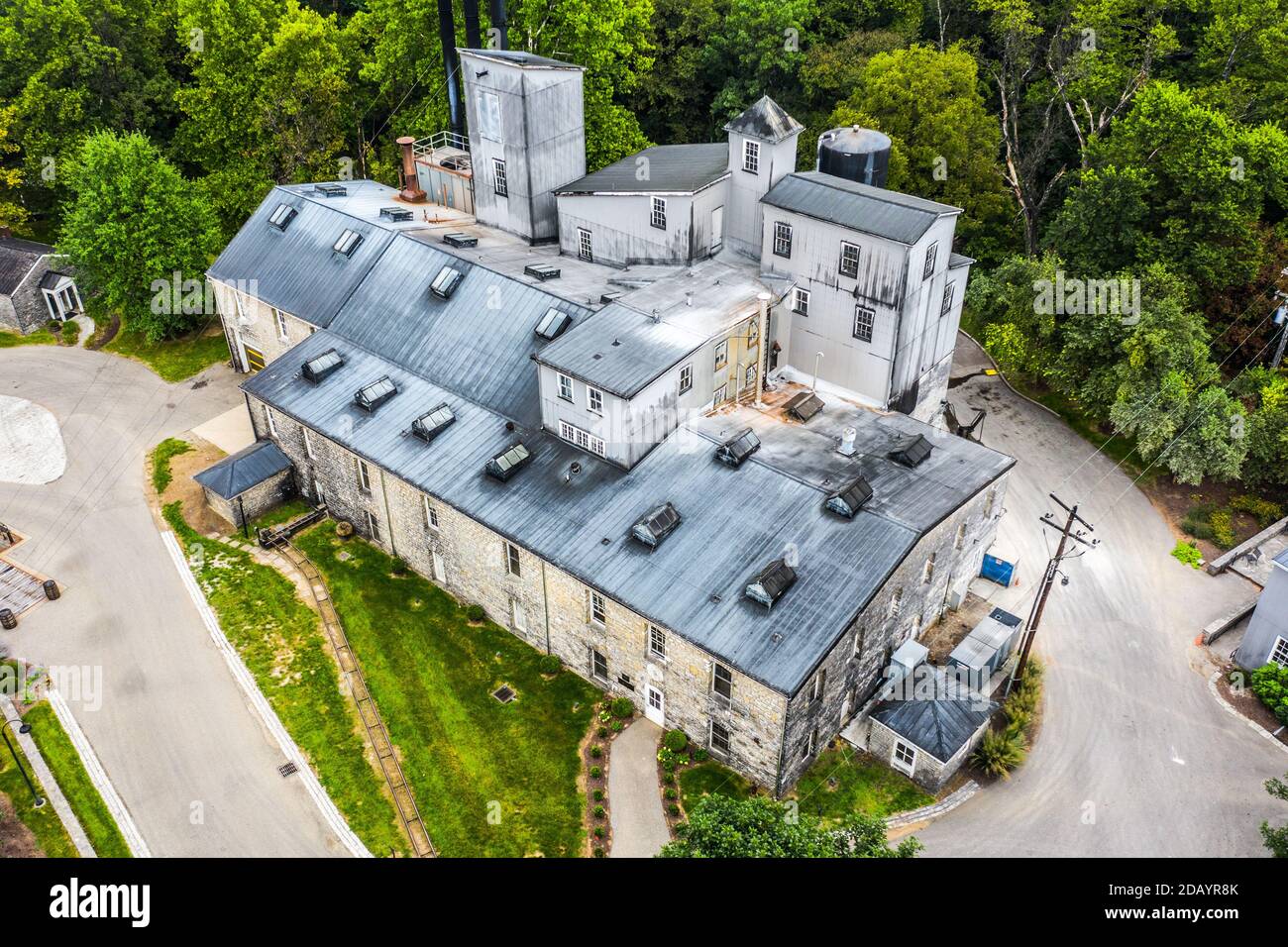 Woodford Reserve bourbon Distillery, Versailles, Kentucky, USA Stock ...
