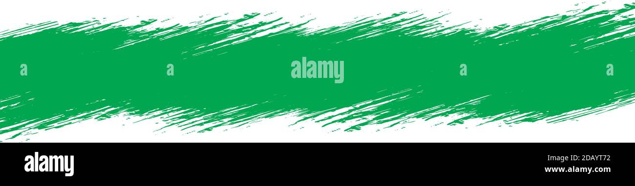 Smear of green paint on a white panoramic background - Vector ...