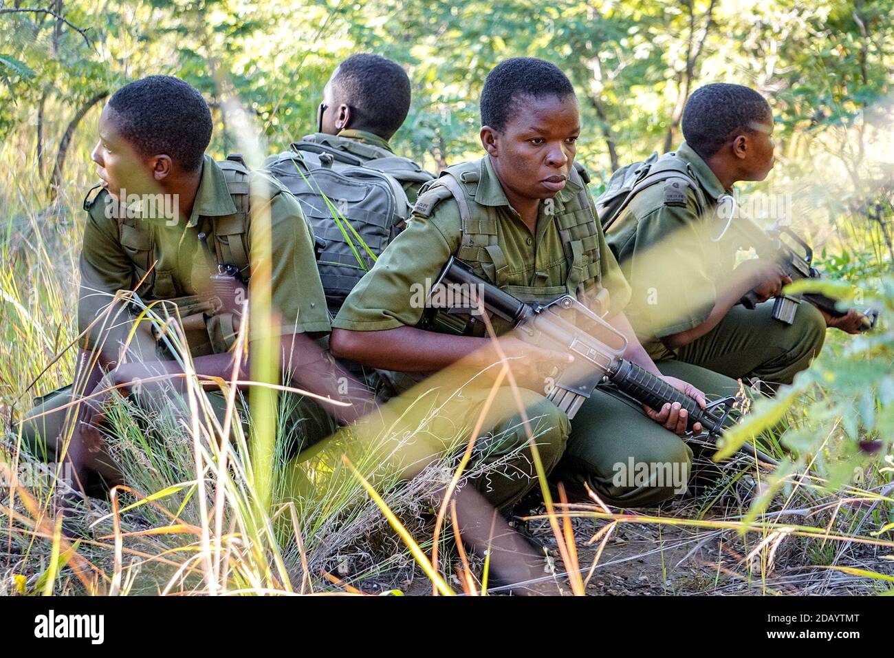 Every anti-poaching ranger in the Akashinga unit is a woman, most of ...