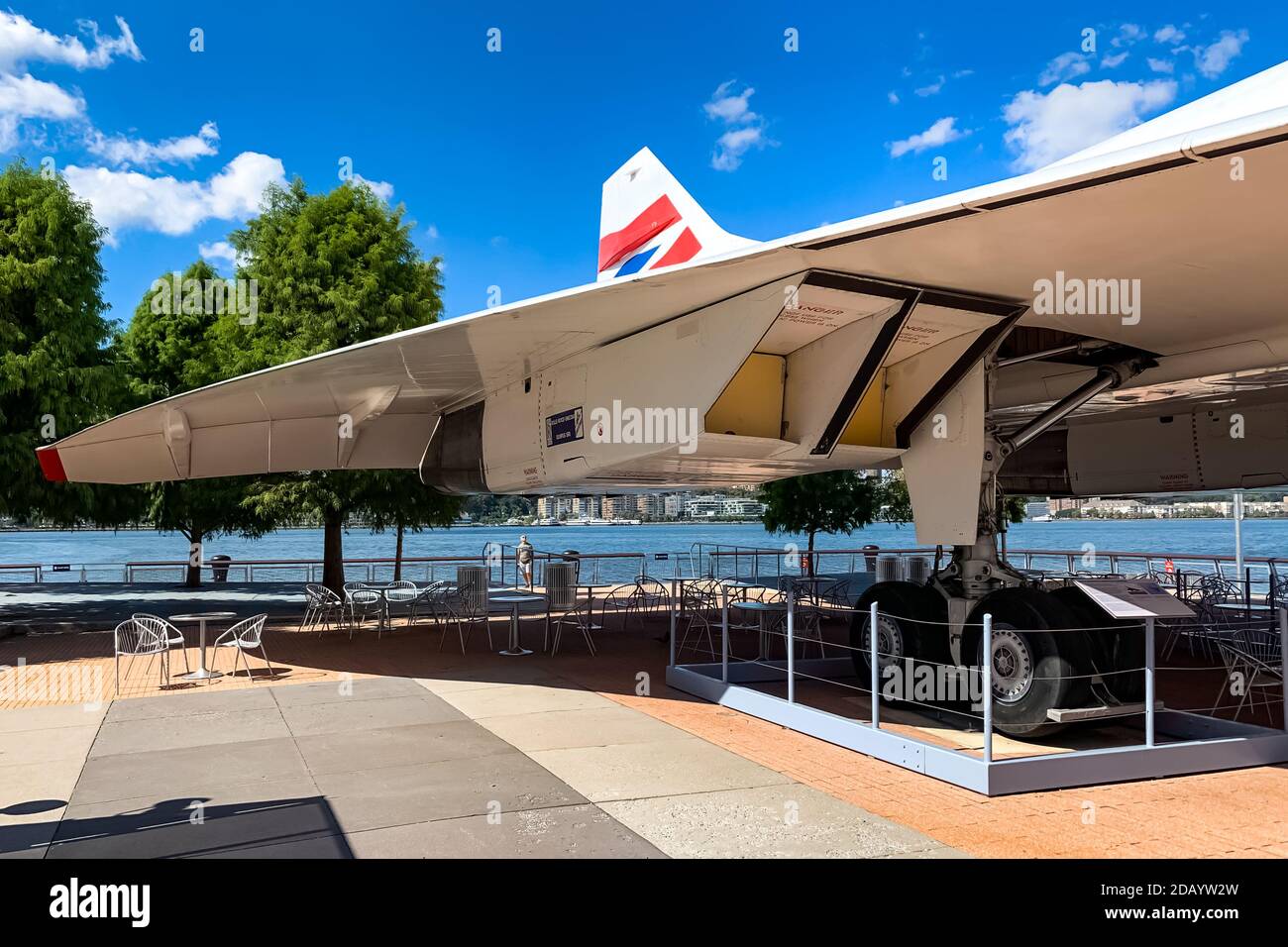 British Airways Concorde registration: G-BOAD, on display at the ...