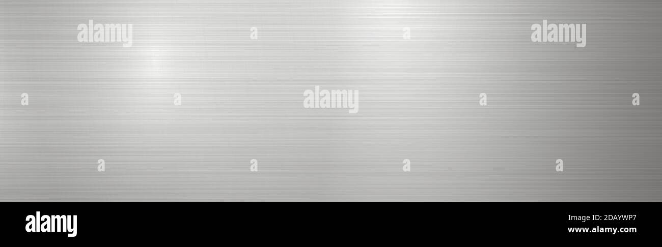 Texture panorama of silver metal with reflection Stock Vector Image ...
