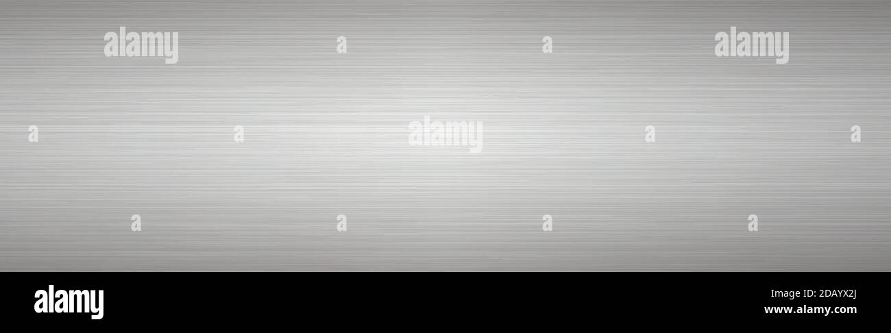 Texture panorama of silver metal with reflection Stock Vector Image ...