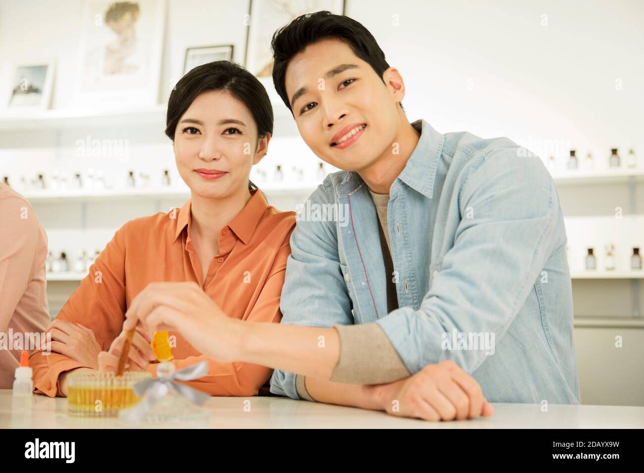 Making perfumes class, DIY concept 070 Stock Photo - Alamy