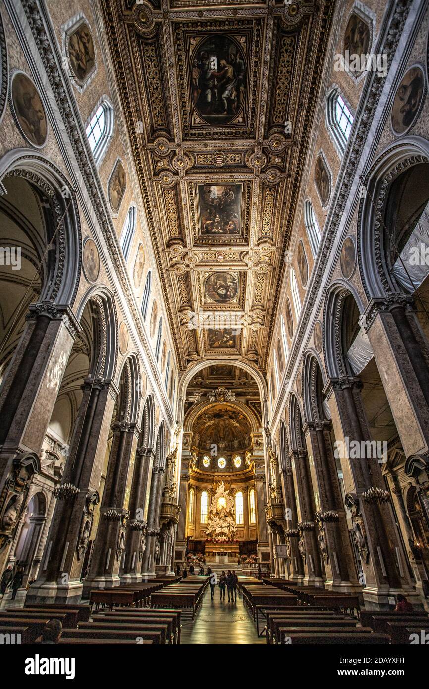 Duomo di napoli hi-res stock photography and images - Alamy