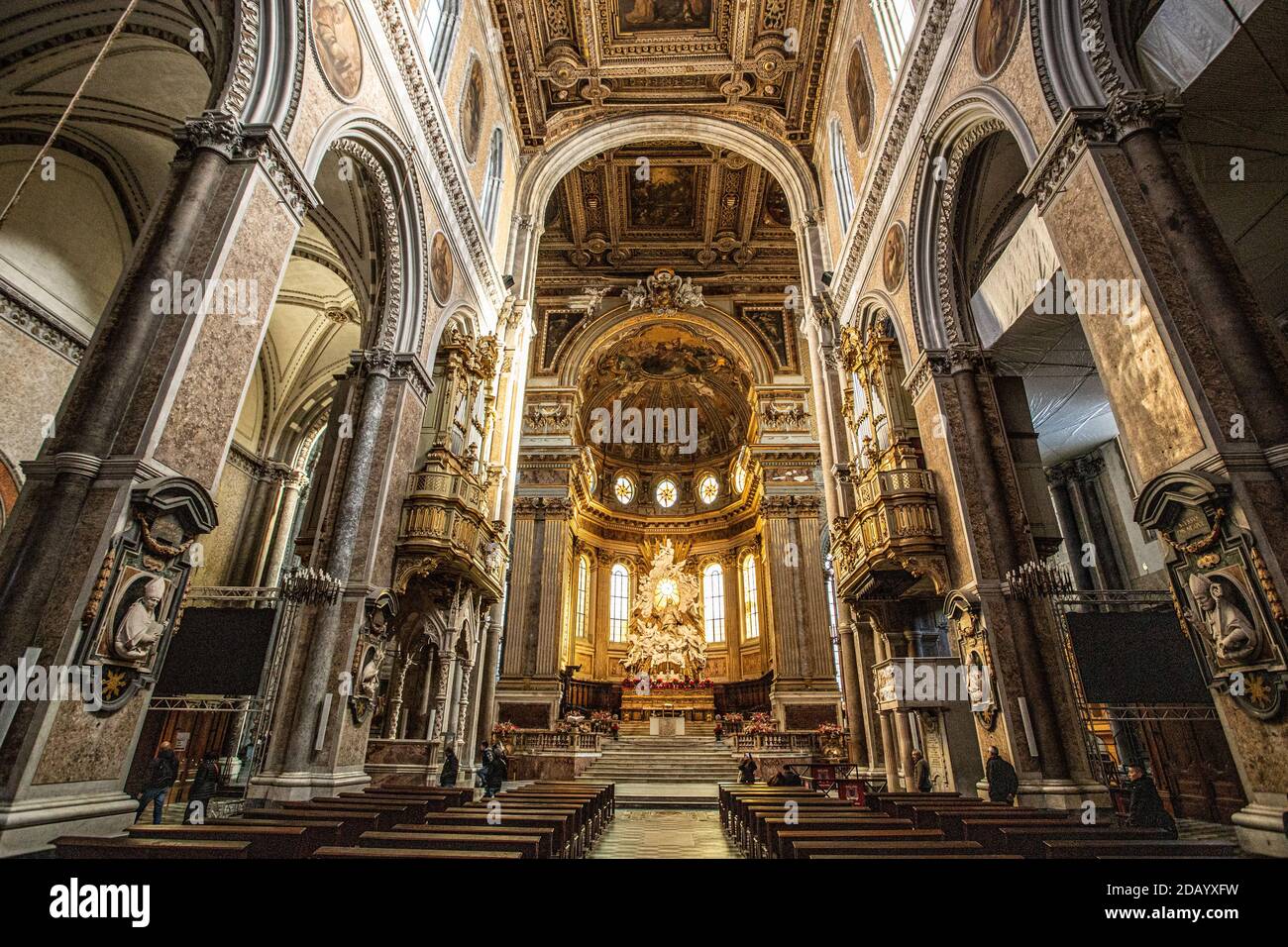 Duomo di Napoli, Cathedral of Naples, Naples, Italy Stock Photo - Alamy