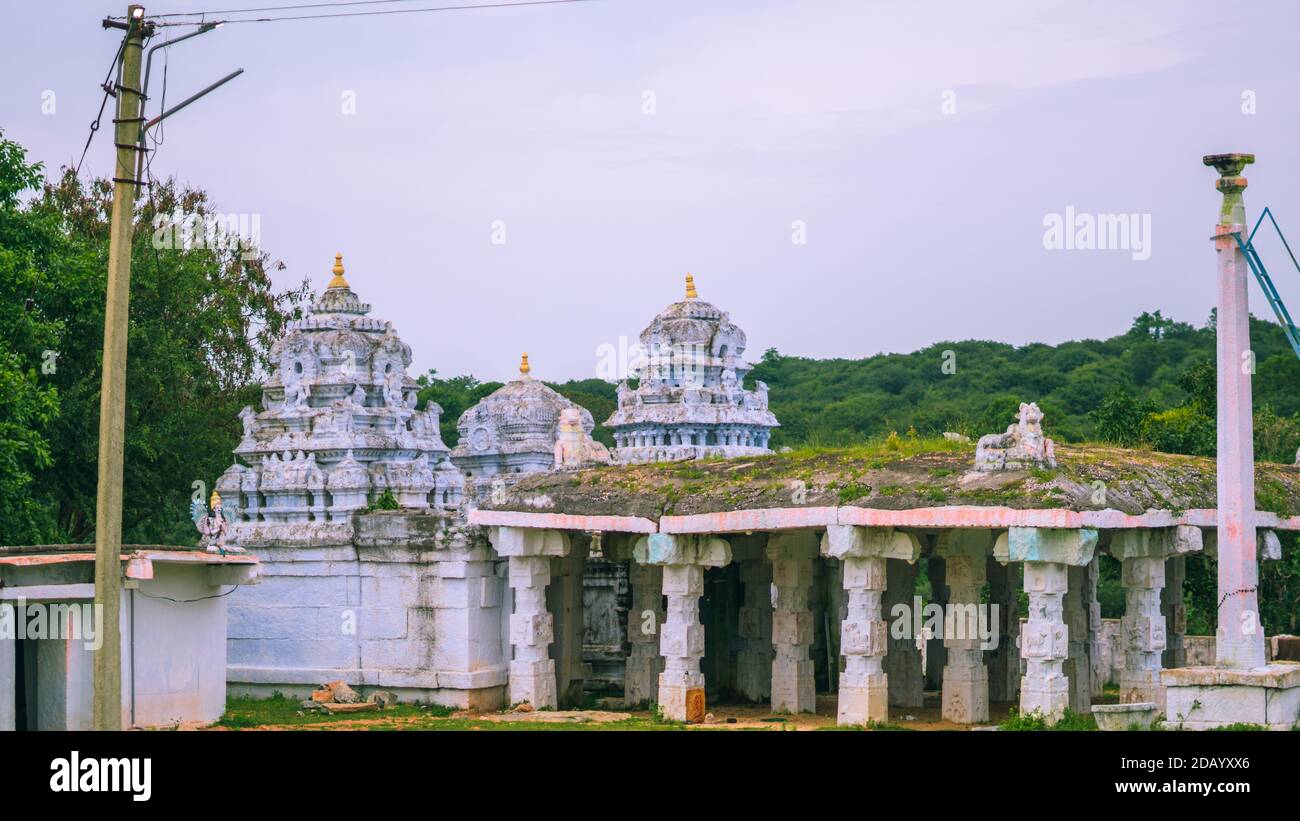 Ancient temple with beautiful architecture Stock Photo - Alamy