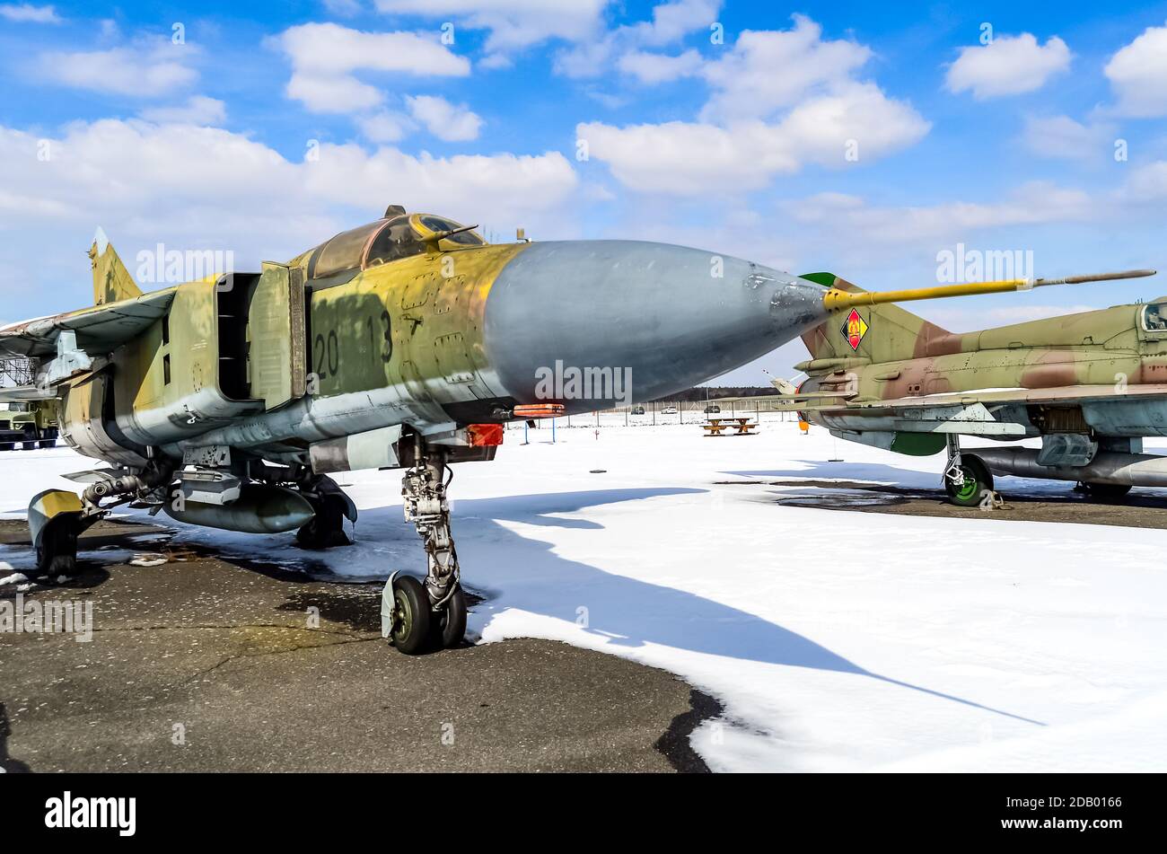 German Air Force Mikoyan-Gurevich MiG-23ML on display in the Military ...