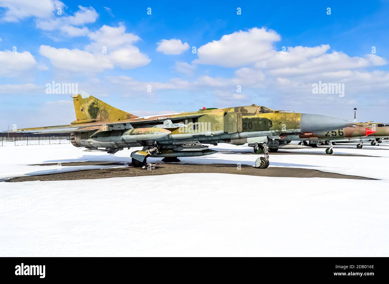 German Air Force Mikoyan-Gurevich MiG-23ML on display in the Military ...