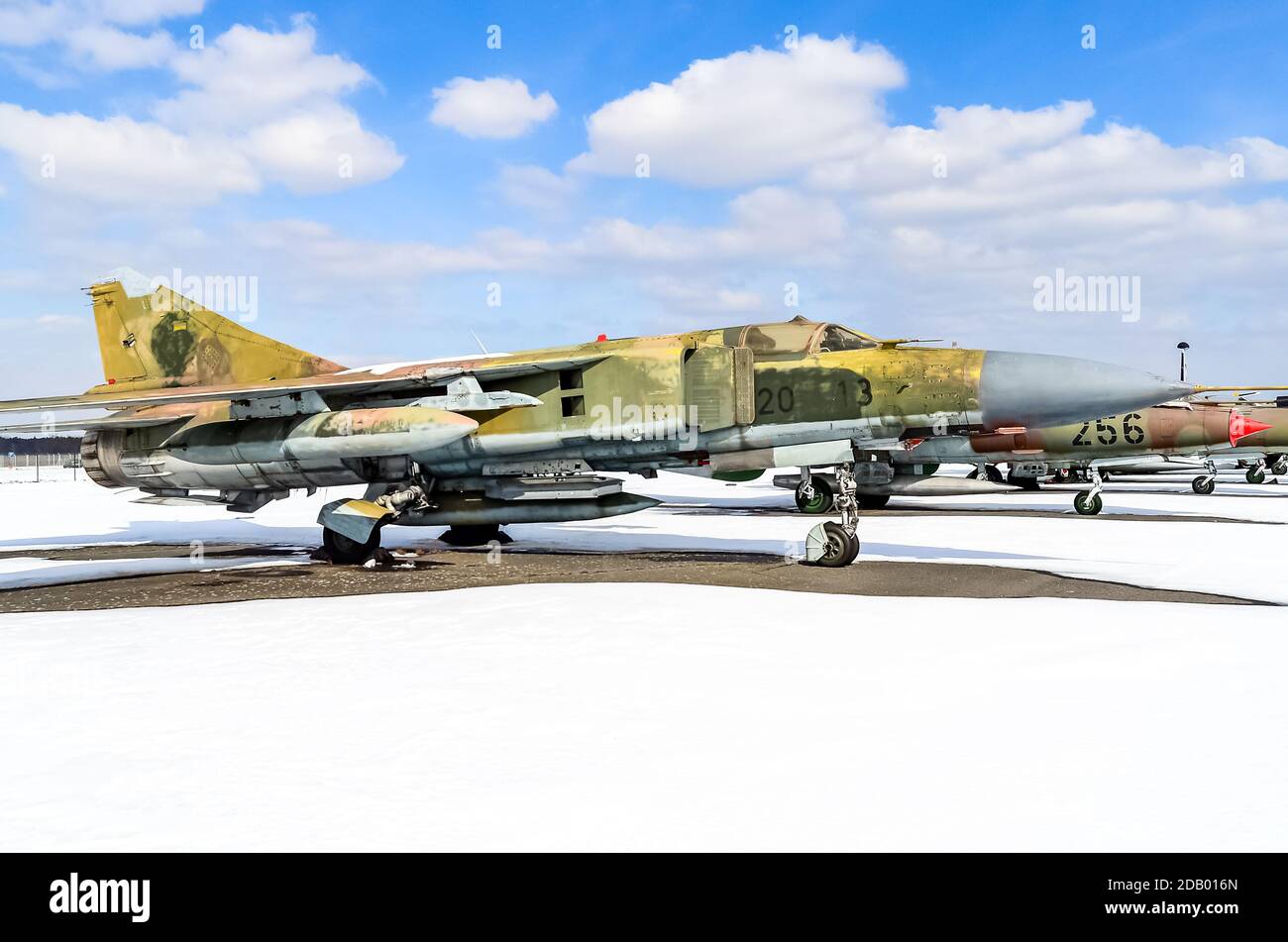 German Air Force Mikoyan-Gurevich MiG-23ML on display in the Military ...