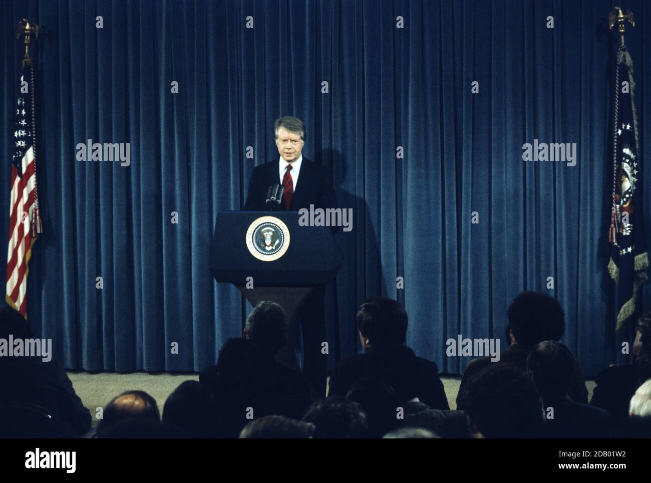 Jimmy carter white house press 1977 hi-res stock photography and images ...