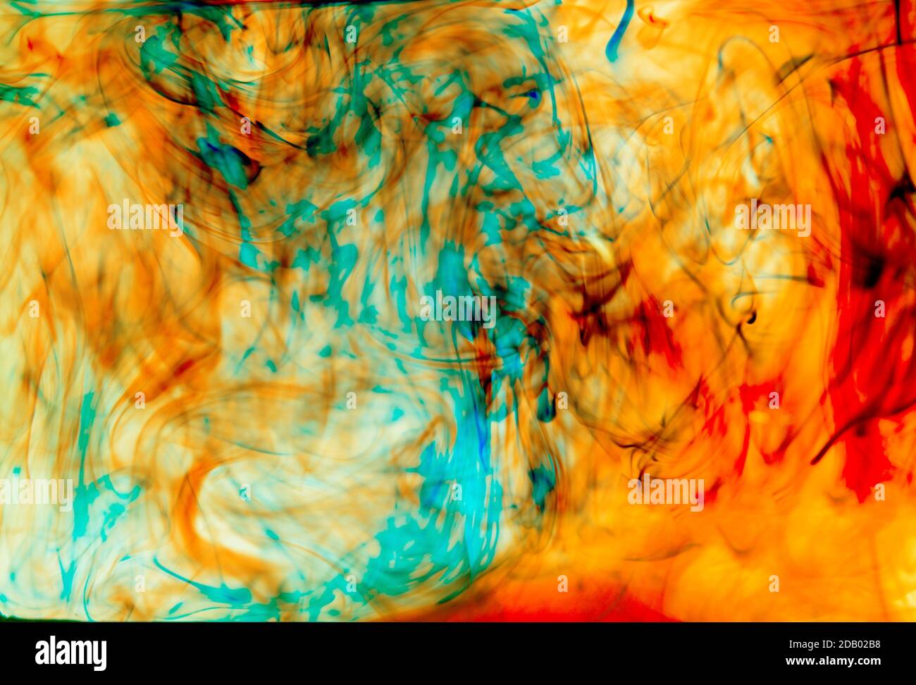 Abstract Ink Color Splash background, pollution concept Stock Photo - Alamy