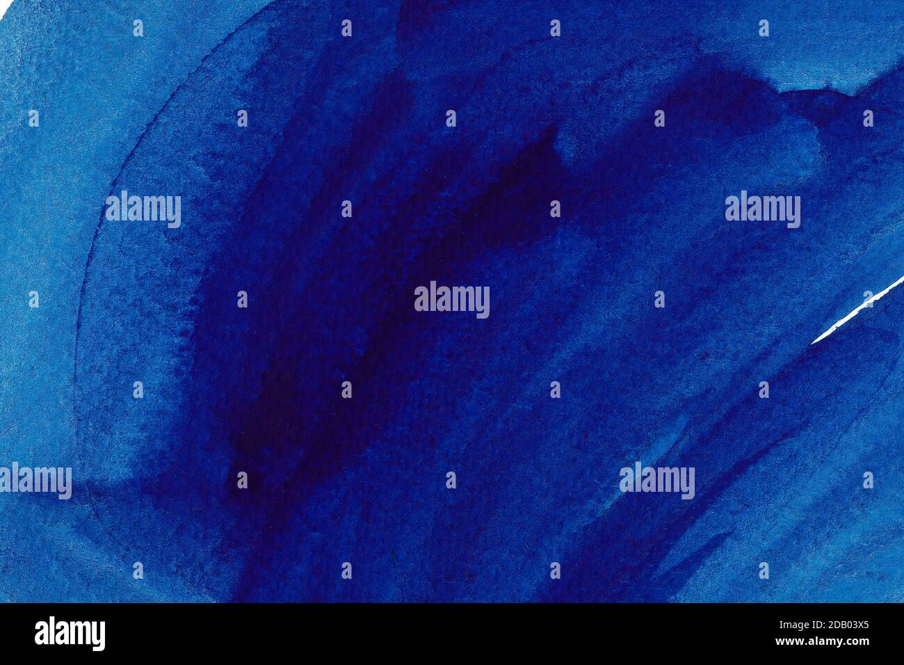 Hand painted dark blue watercolor background Stock Photo - Alamy