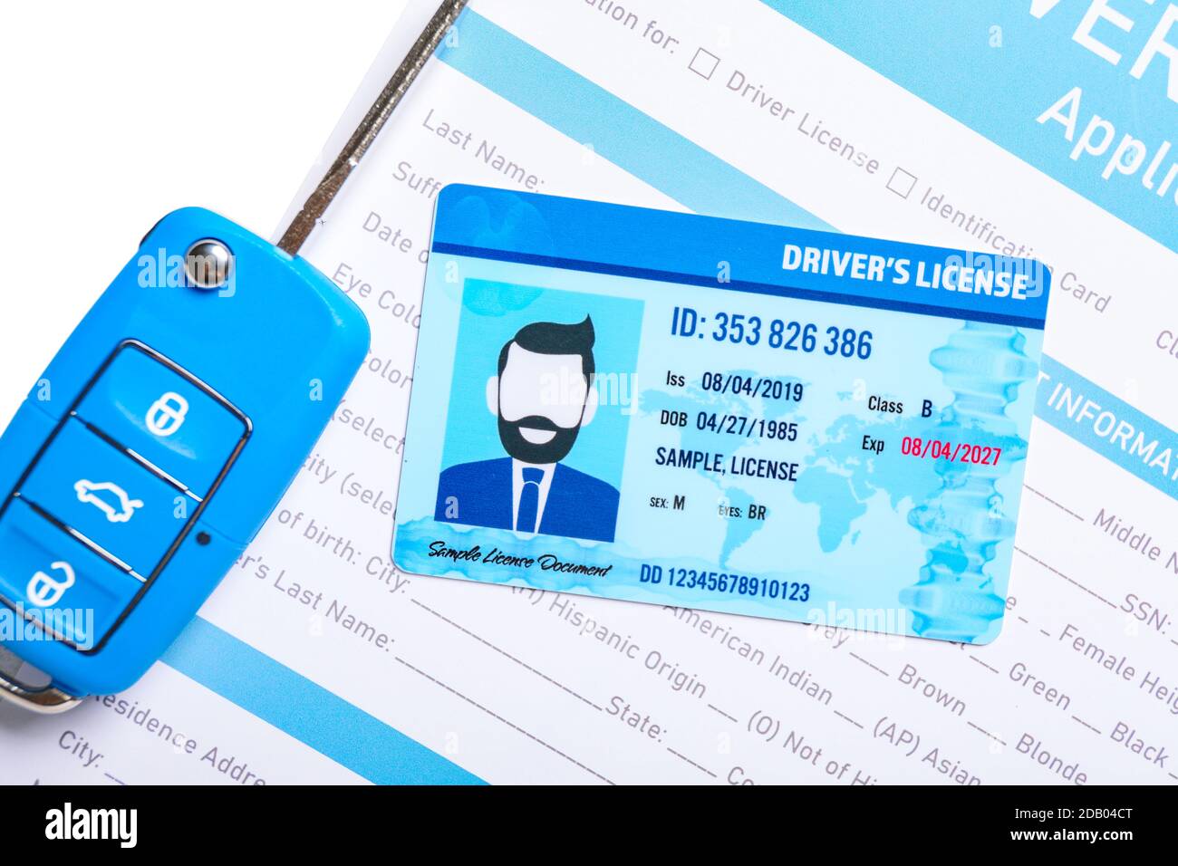 Ap Driving License Logo Driving Licence Application Cut Out Stock