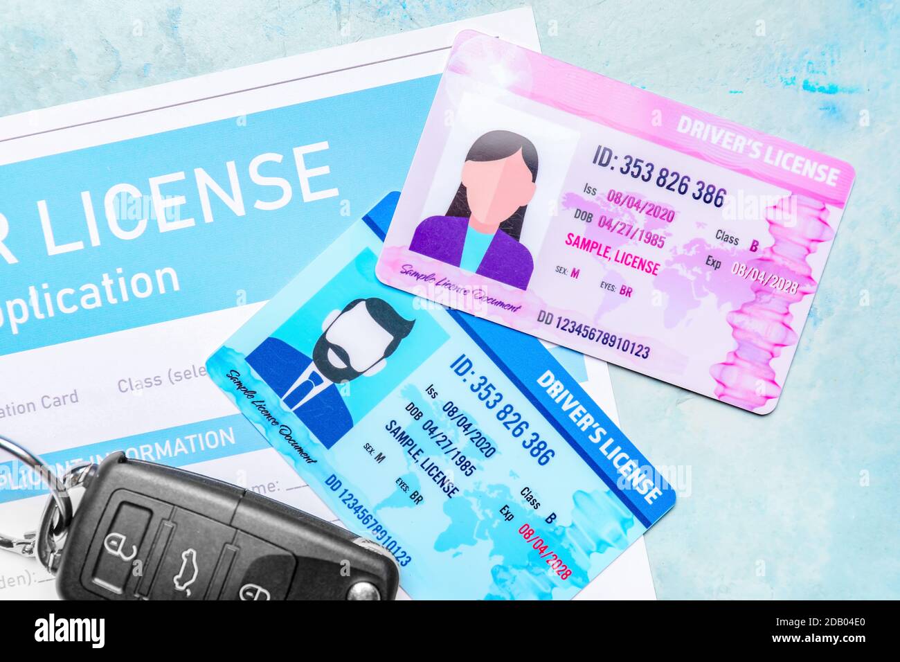 Driving licence application hi-res stock photography and images - Alamy