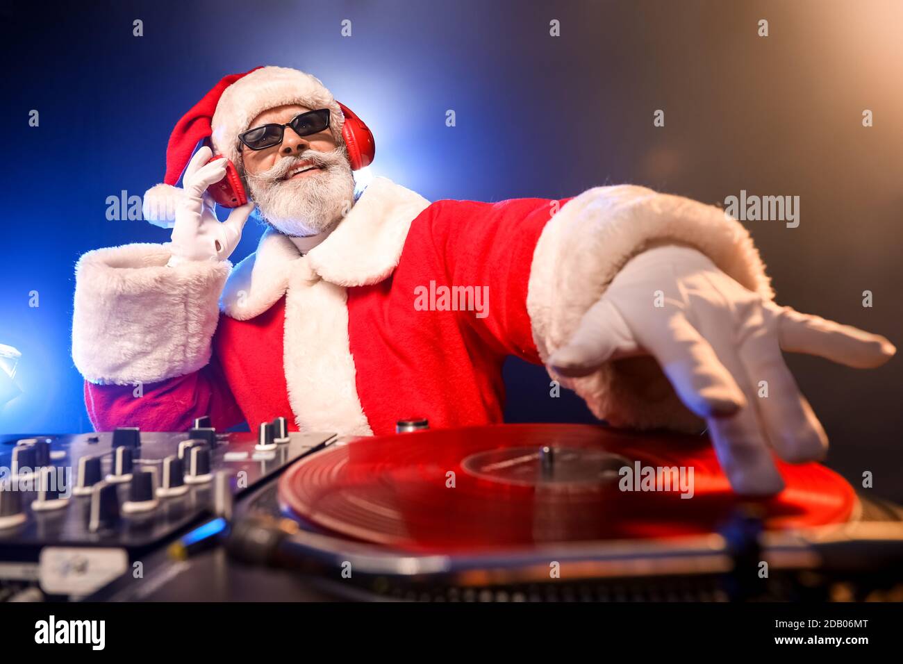 Santa dj hi-res stock photography and images - Alamy