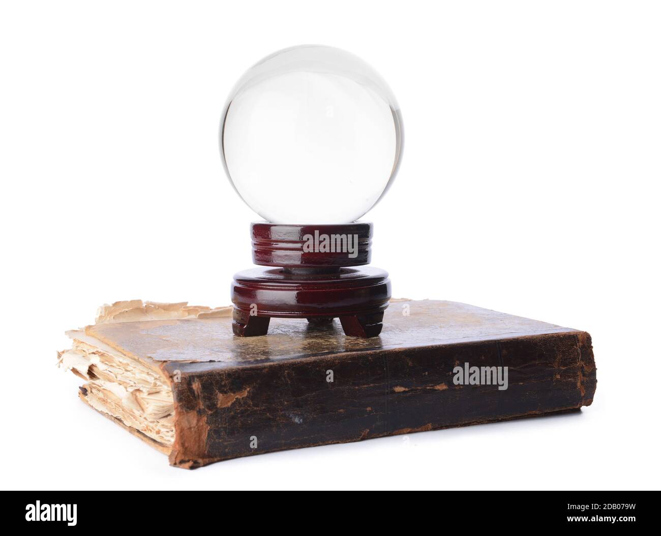 Crystal ball magic book Cut Out Stock Images & Pictures - Alamy
