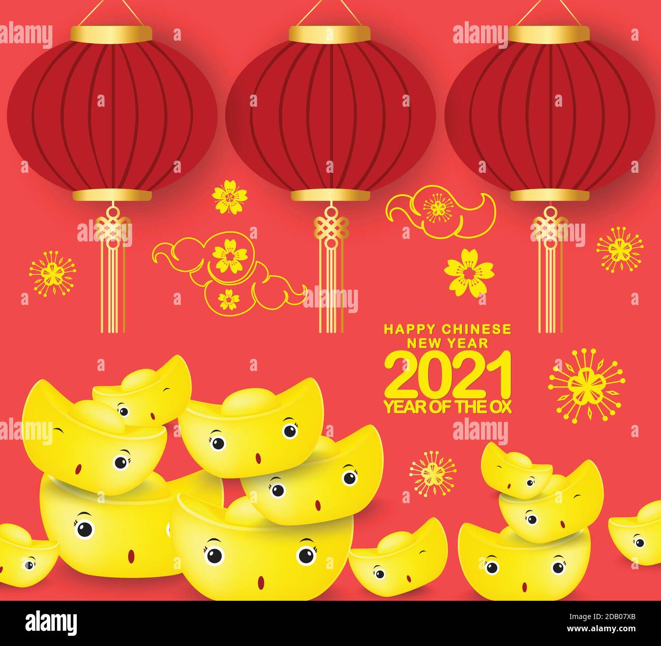 Chinese new year singapore 2021 Stock Vector Images - Alamy