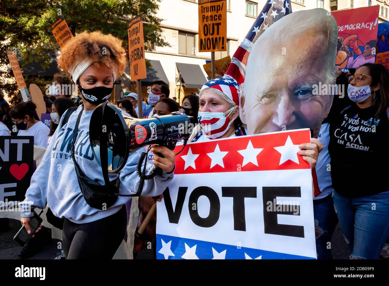 Protest, Washington, DC, United States Stock Photo - Alamy