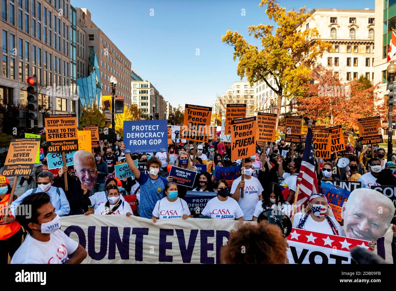 Protest, Washington, DC, United States Stock Photo - Alamy