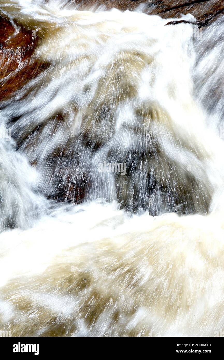 This is turmoil - it can happen anywhere. This example is at the ...