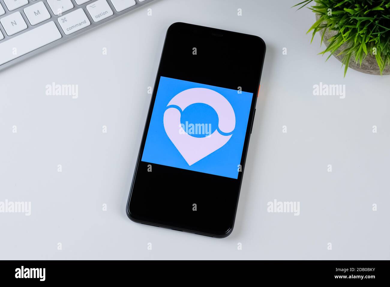 Via app hi-res stock photography and images - Alamy