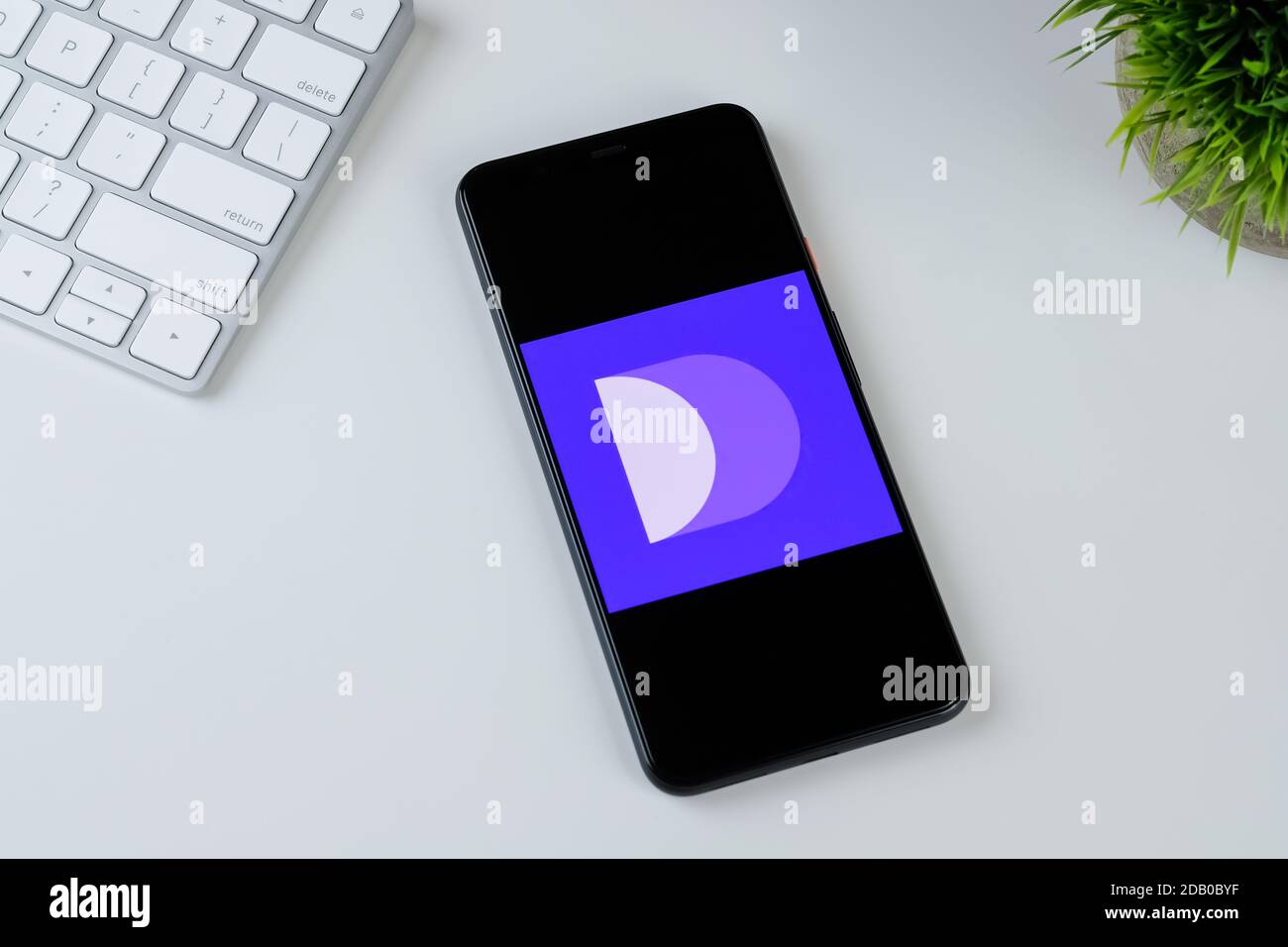 Despegar app logo on a smartphone screen Stock Photo - Alamy
