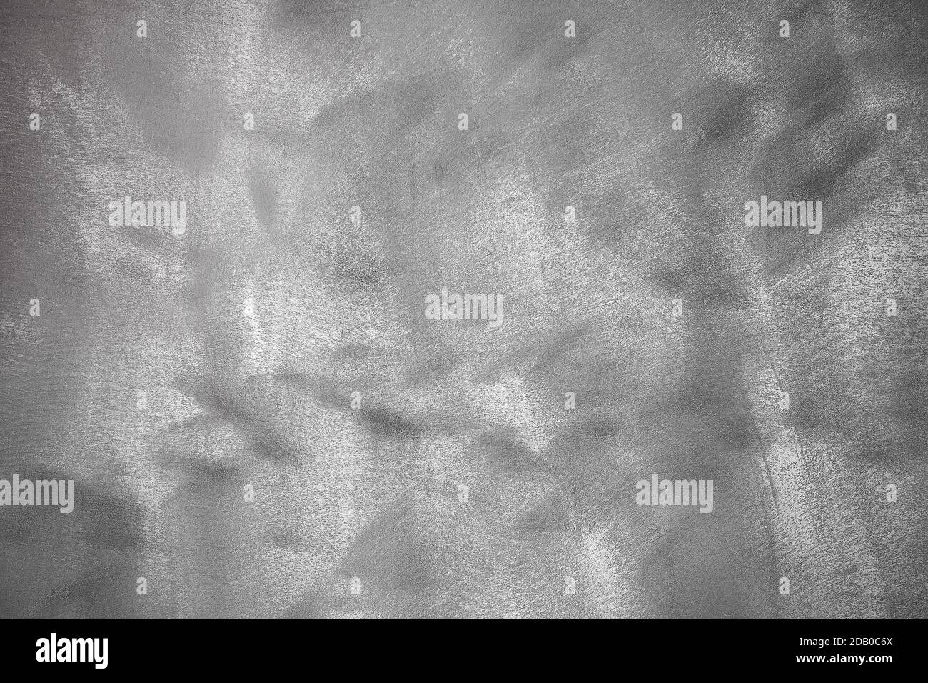 Empty metal surface of gray color. Brushed metal sheet. Ready-made form ...