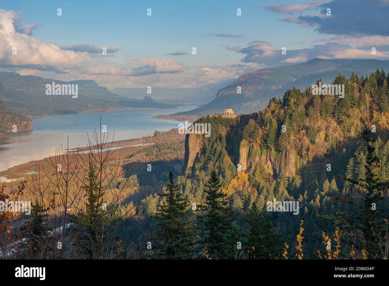 Seasonal changes Autumn colors in nature Oregon state Stock Photo - Alamy
