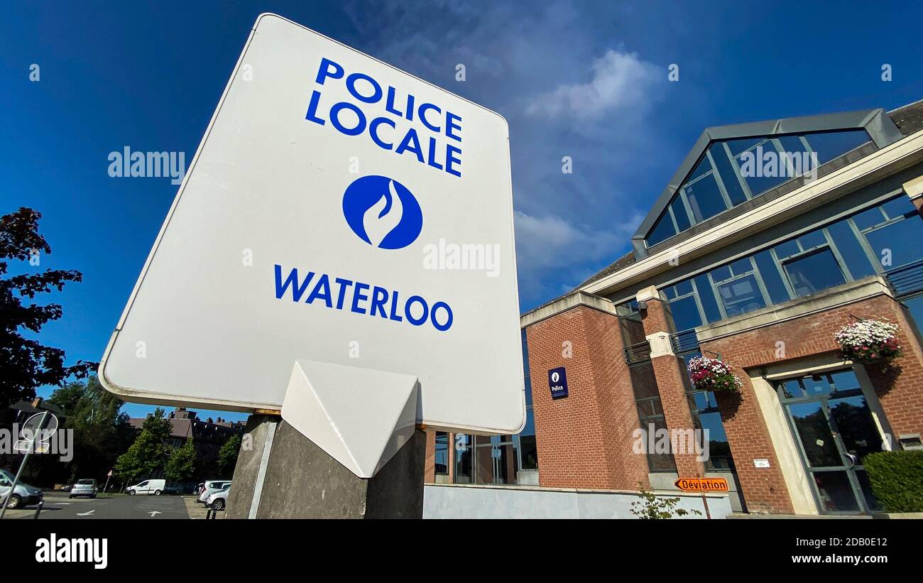 Illustration picture shows the police station in Waterloo, Saturday 11 ...