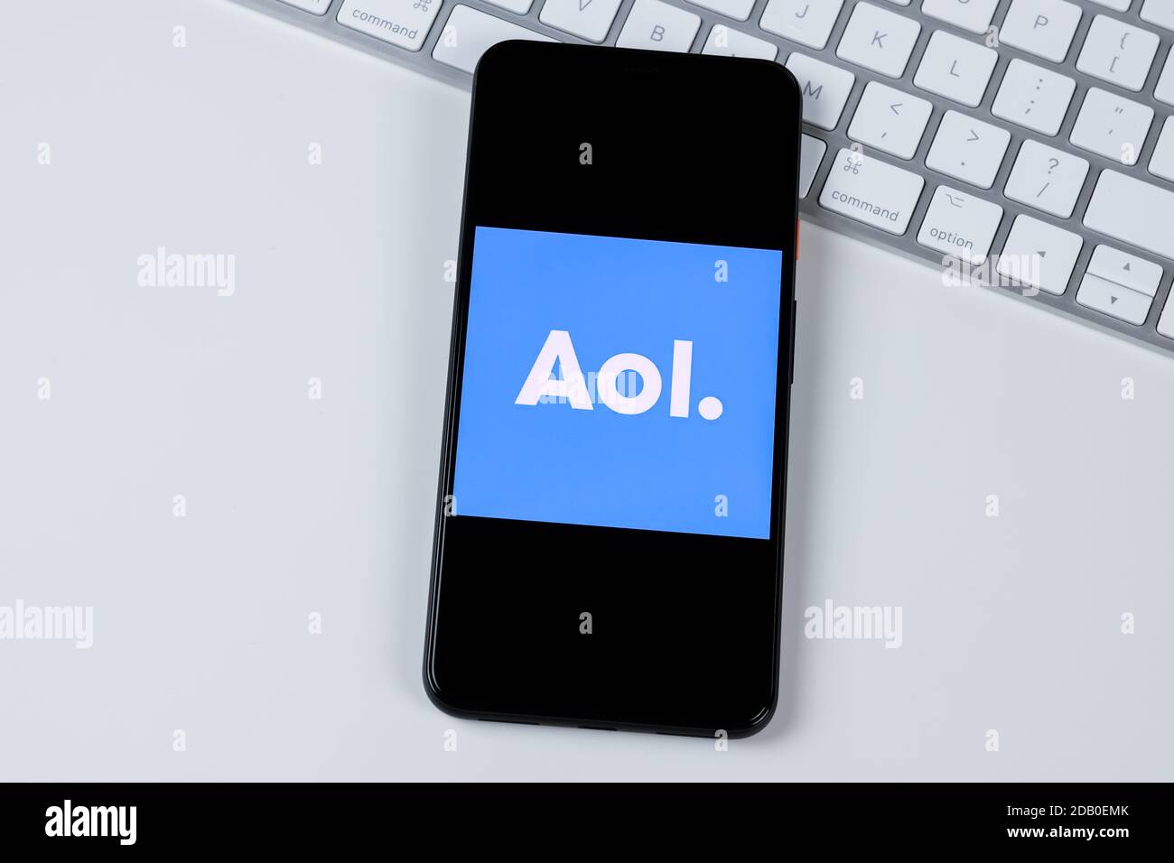 Aol screen hi-res stock photography and images - Alamy