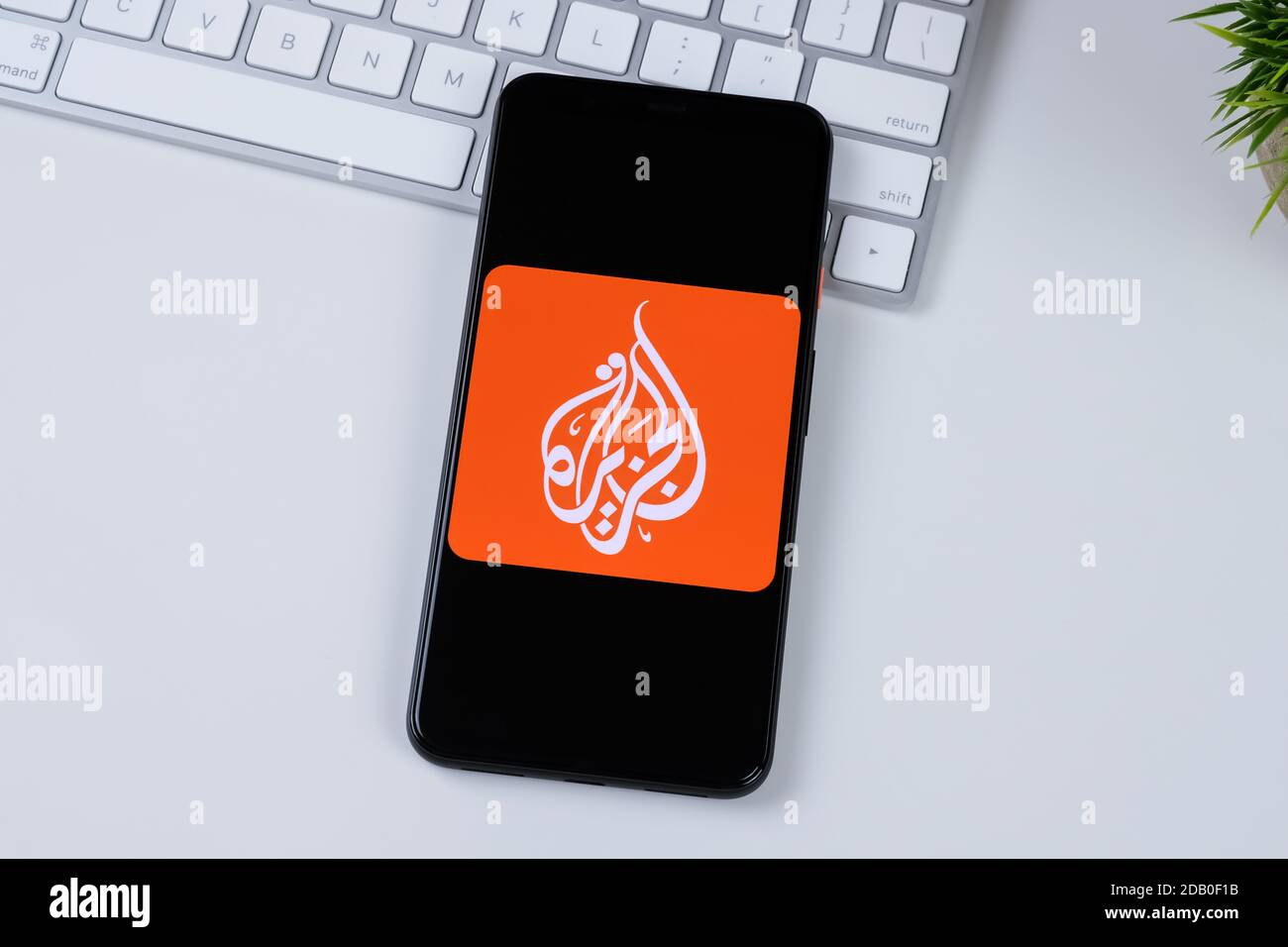 Logo al jazeera hi-res stock photography and images - Alamy