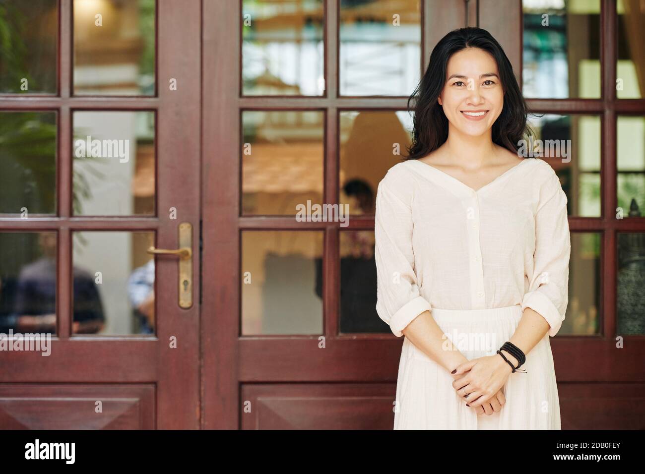 Spa hotel owner Stock Photo - Alamy